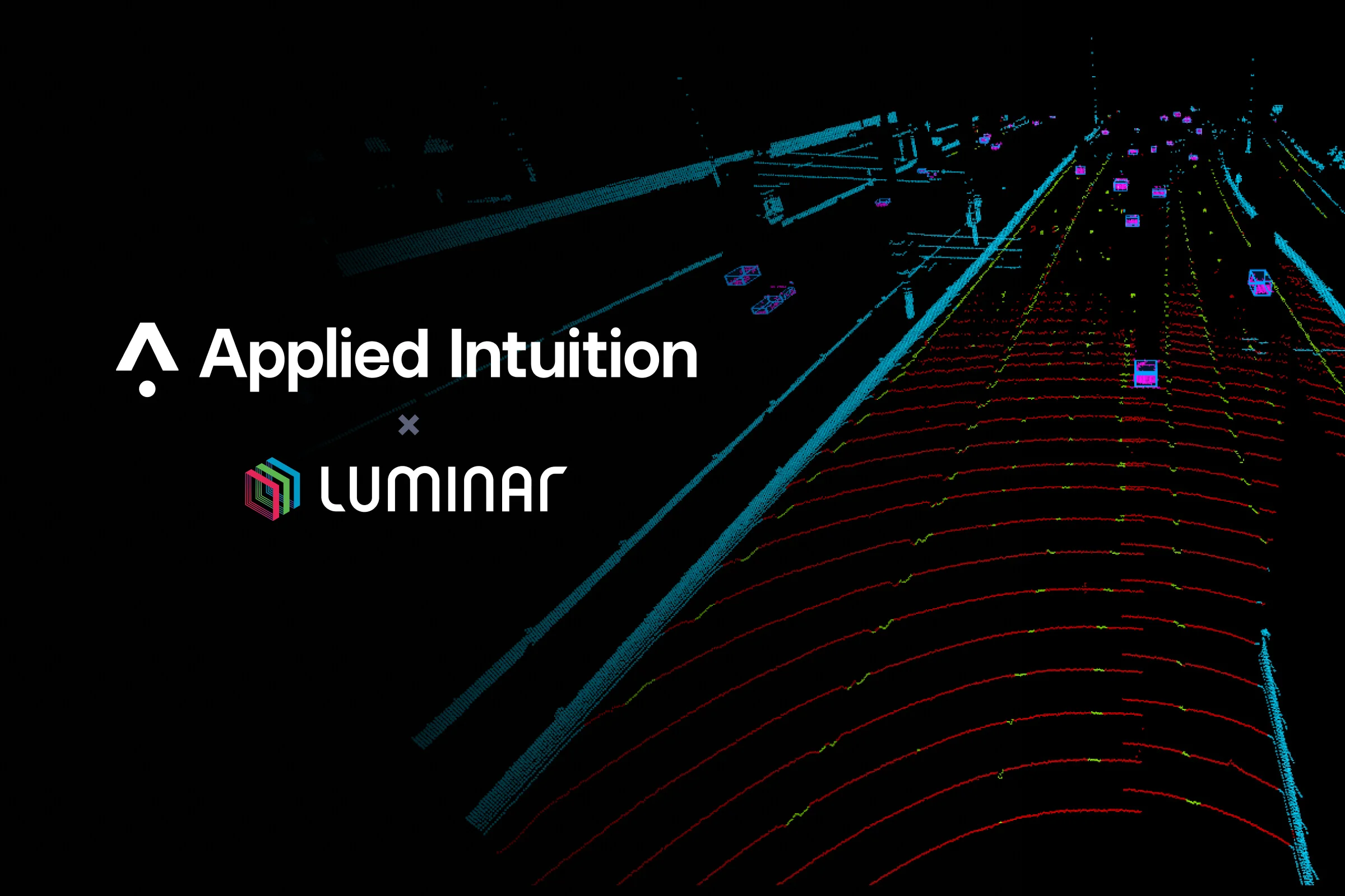 Applied Intuition and Luminar partner on lidar models